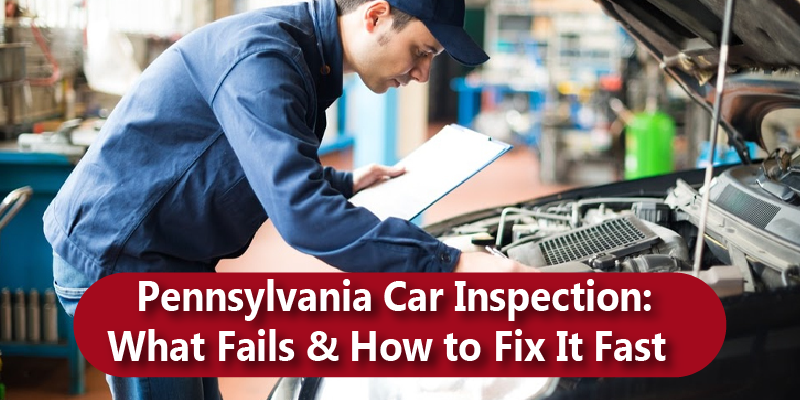 PA State Inspection Guide: Common Failures & Expert Repair Tips